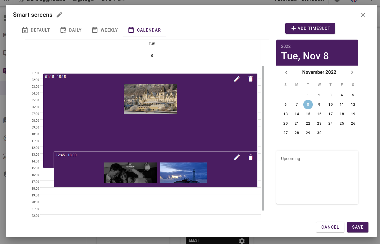 Content Schedules | Hub - Documentation Portal